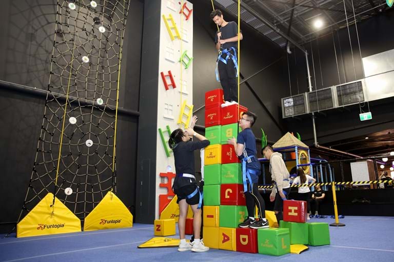 Funtopia World Australia | Indoor Climbing & Adventure Playground